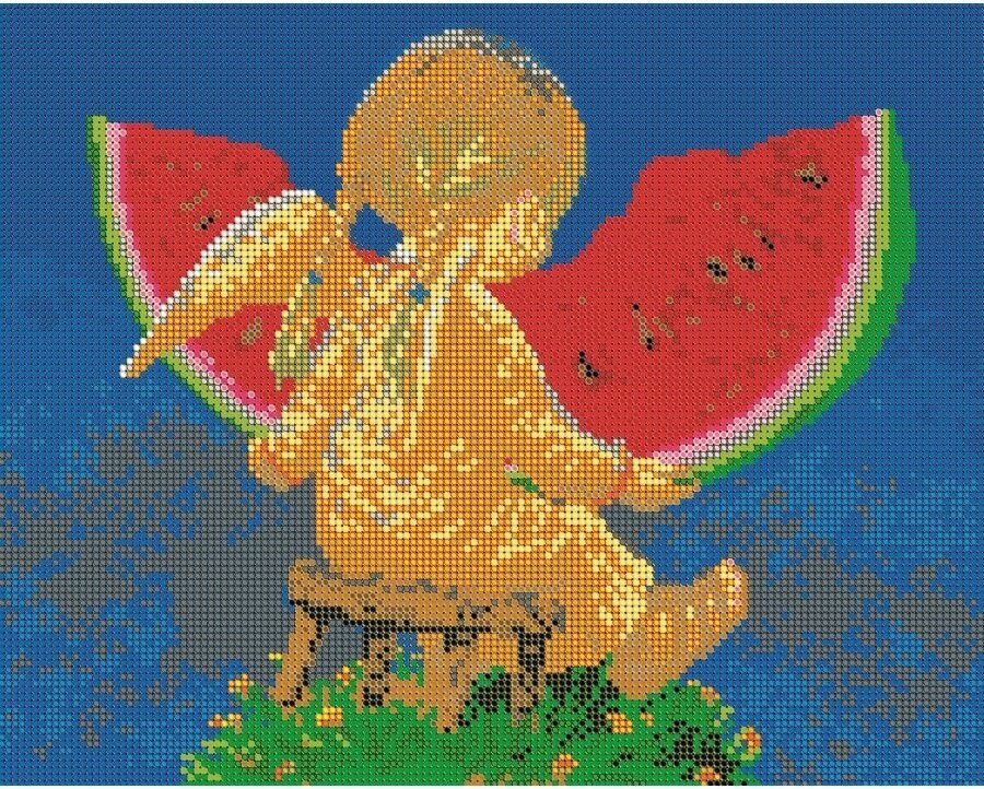 Вышивка бисером наборы картина Сладкий ангел