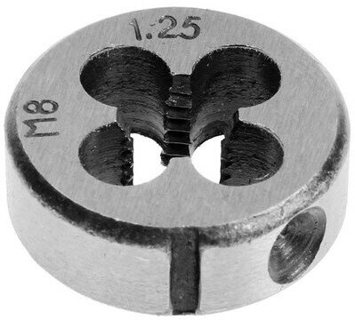 Плашка метрическая тундра, М8×1.25 мм