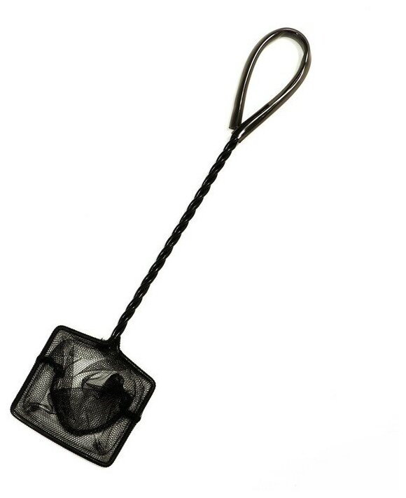 Сачок аквариумный 7,5 см, черный