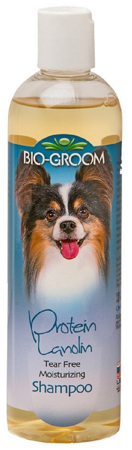 BIO-GROOM PROTEIN-LANOLIN SHAMPOO – Био-грум шампунь для собак с протеином и ланолином (355 мл)