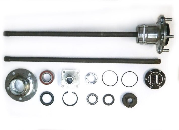 Комплект разгруженных полуосей нива (22 шлица/765 мм) без ABS