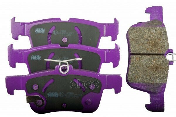 Колодки тормозные дисковые FORD KUGA/MONDEO/GALAXY/S-MAX 14- NiBK арт. PN0666