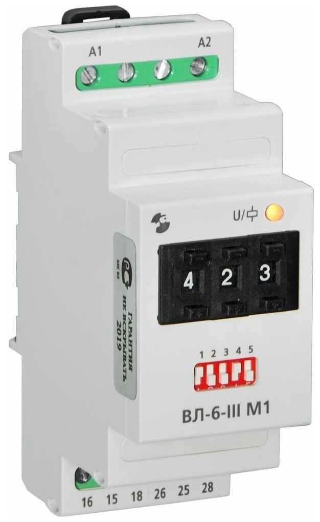 Реле времени Реле и Автоматика ВЛ-6-III M1