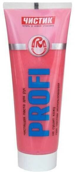 Очиститель рук PM "Чистик PROFI", без растворителей, в тубе, 200 мл