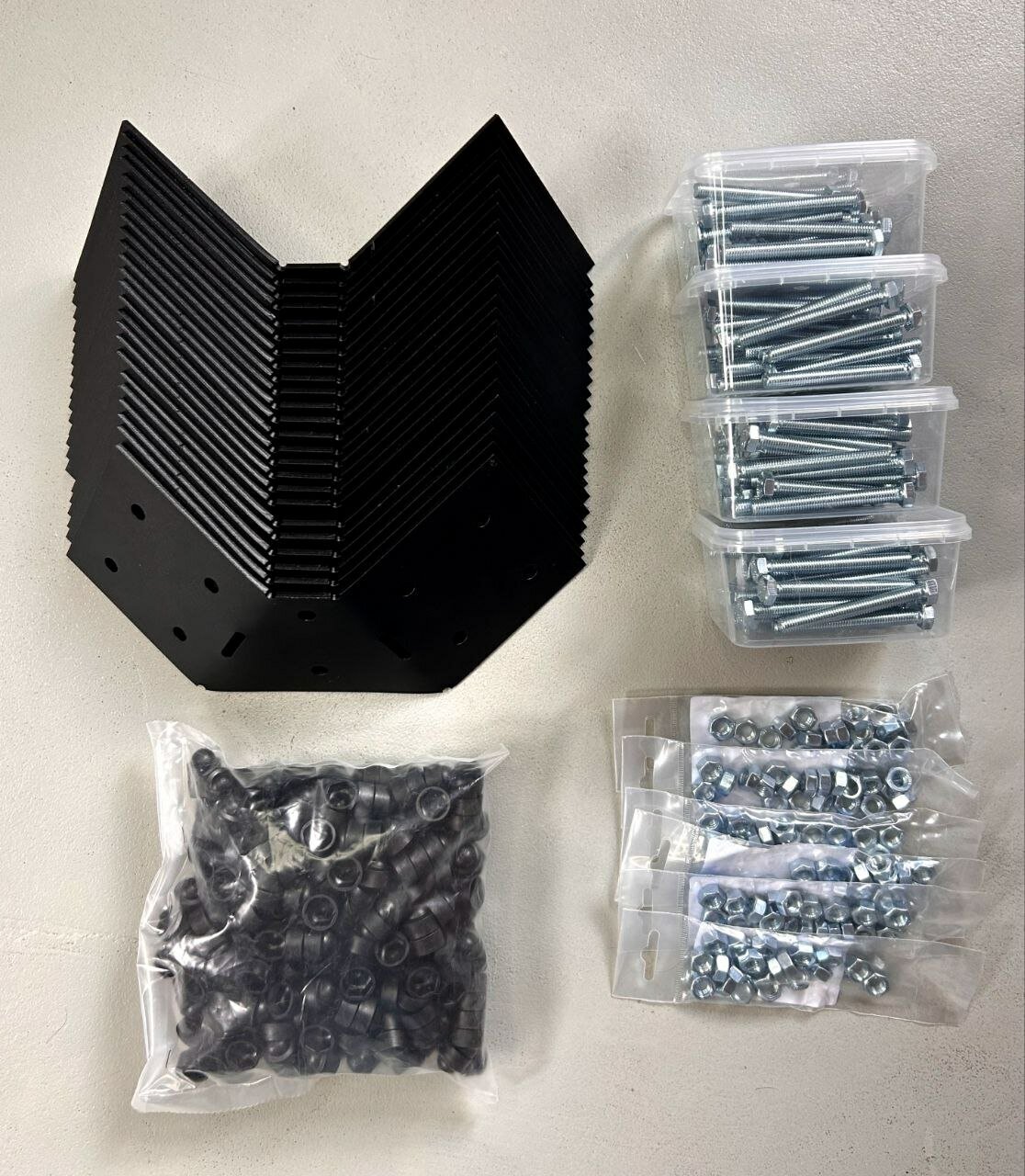 Комплект крепежей для сборной конструкции CUBE 100