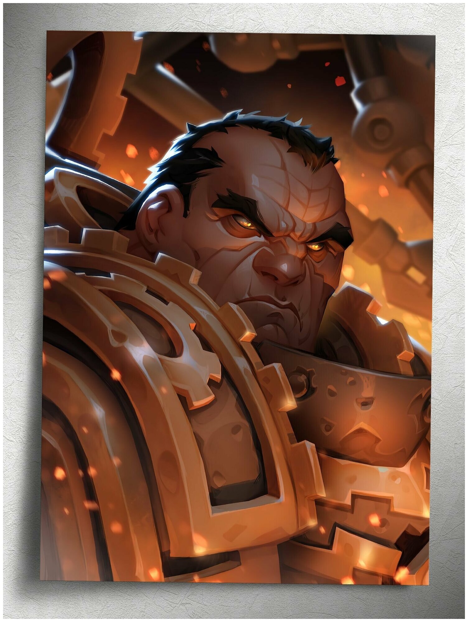 Постер Вархаммер 40000: примарх Феррус Манус (Ferrus Manus)