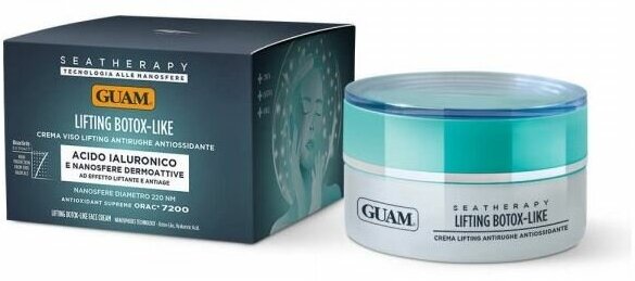 Крем Guam SeaTherapy Seatherapy Крем-лифтинг для лица Lifting Botox-Like с гиалуроновой кислотой, 50 мл