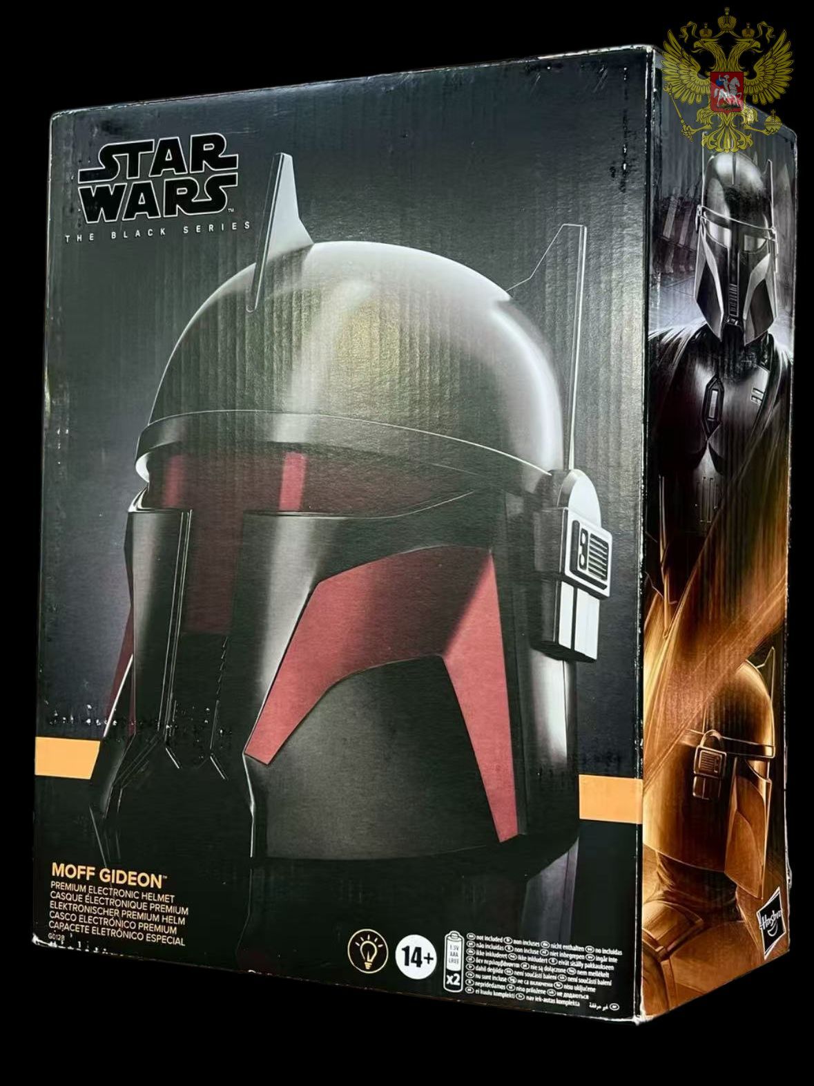 Электронный шлем Мофф Гидеон Star Wars Черная серия Hasbro 1:1 для косплея коллекционеров