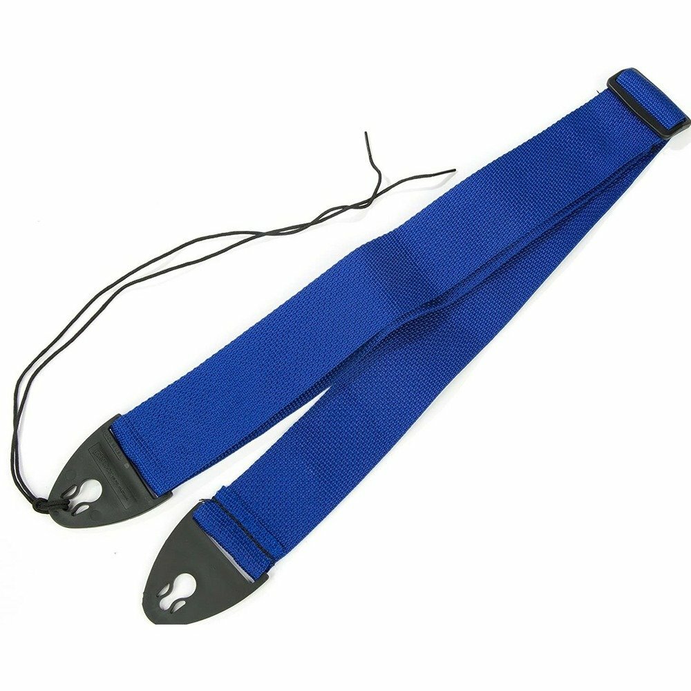 Ремень для гитары, D'Andrea 1355BLUE Polyweb Ace-Lock синий