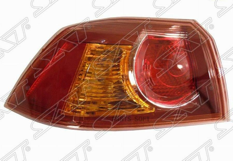 Фонарь задний Mitsubishi Lancer 07-17 / Lancer Evolution 07-17 (Слева) SAT ST-214-19A9L | цена за 1 шт