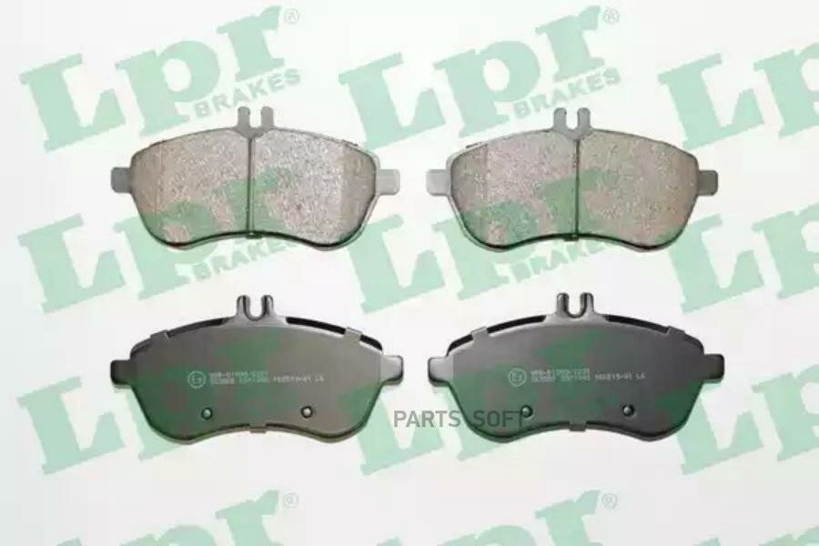 LPR 05P1340 Колодки торм. дисковые ()