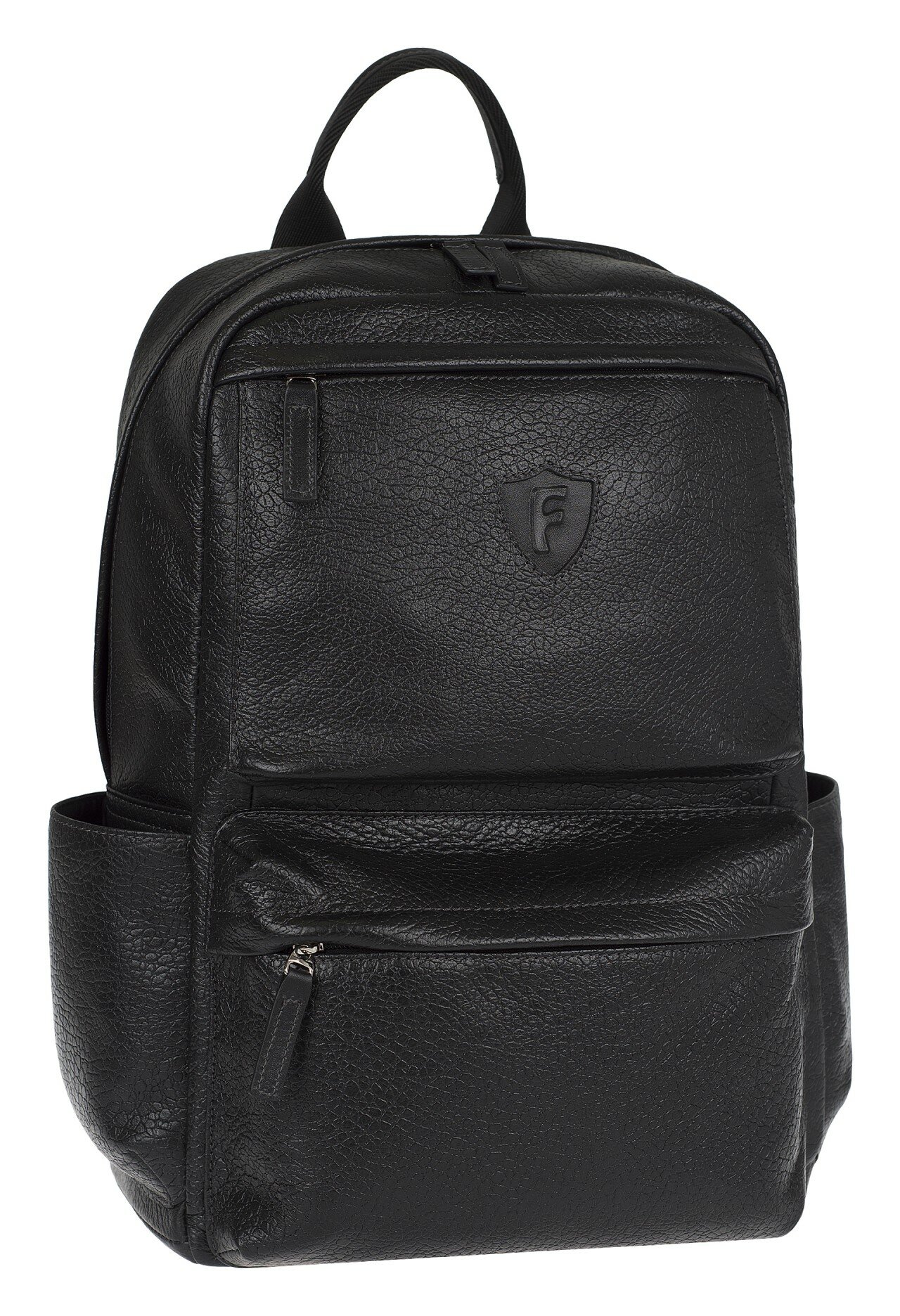 Рюкзак повседневный, натуральная кожа, мужской, на работу, на учебу, ф. А4, casual, Franchesco Mariscotti