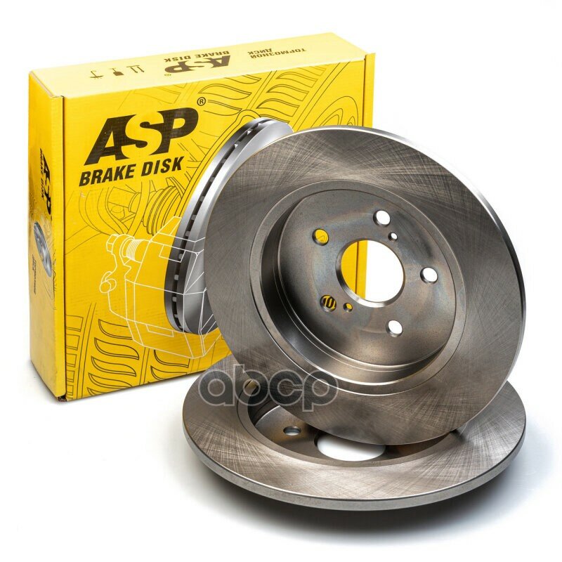 Диск тормозной задний! Geely Atlas NL3 18> ASP арт. 300233