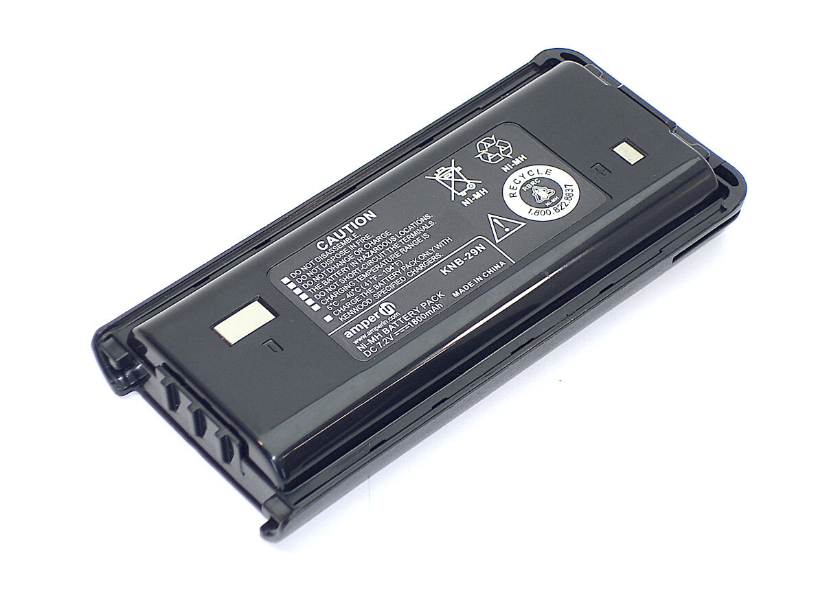 Аккумулятор Amperin для Kenwood NX-240, NX-340, TK-2200 (KNB-29) 7.2V 1800mAh Ni-Mh