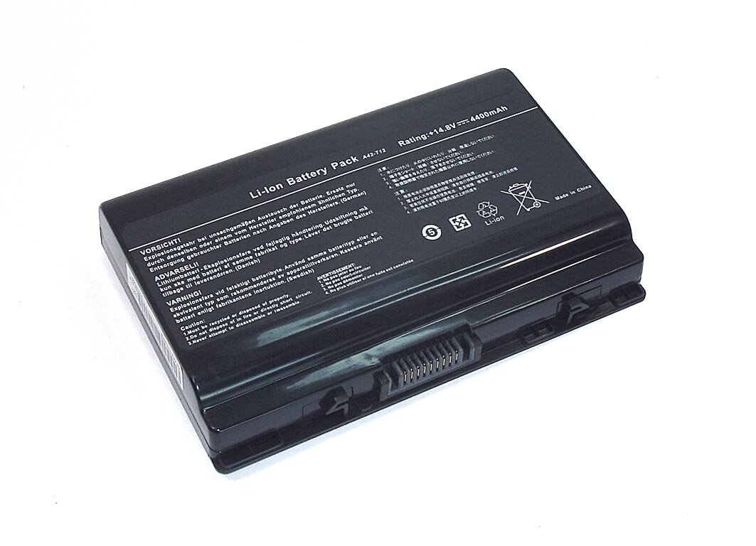 Аккумулятор для ноутбука Asus A42-T12 14.8V 4400mAh OEM черная