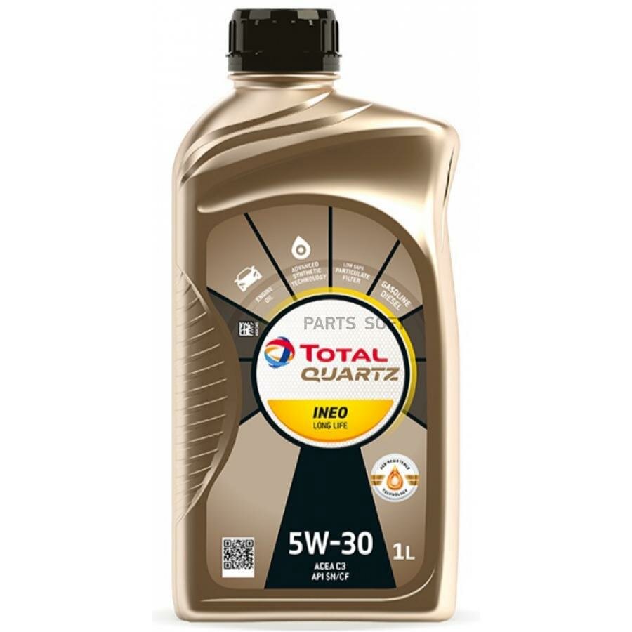 Масло моторное quartz ineo long life 5w30, 1l замена номеру 181711