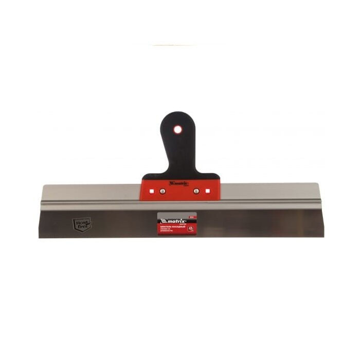 Шпатель фасадный из нержавеющей стали, 475 мм, 2-комп. ручка MATRIX
