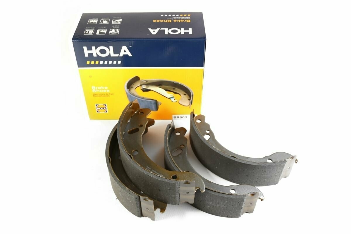 Колодки тормозные барабанные HOLA арт. br803