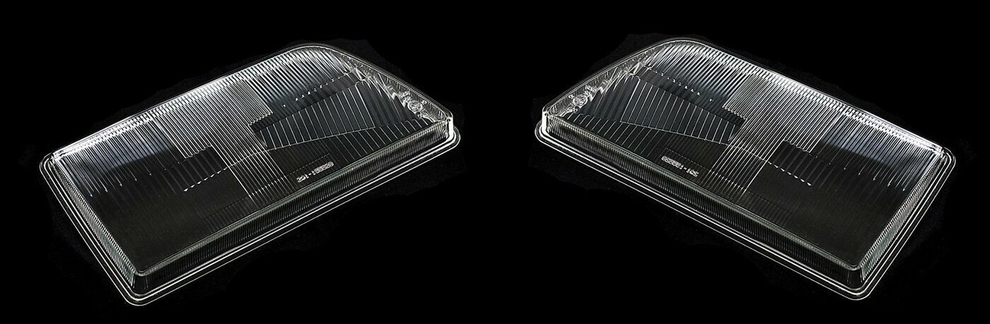 Стекло фары Opel Kadett 1991- 2шт левое и правое