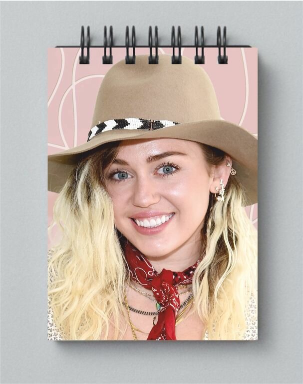 Блокнот Майли Сайрус, Miley Ray Cyrus №1, А6