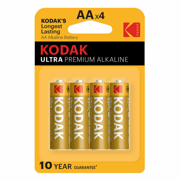 Батарейка AA LR6 (Kodak) (4шт.) ULTRA PREMIUM
