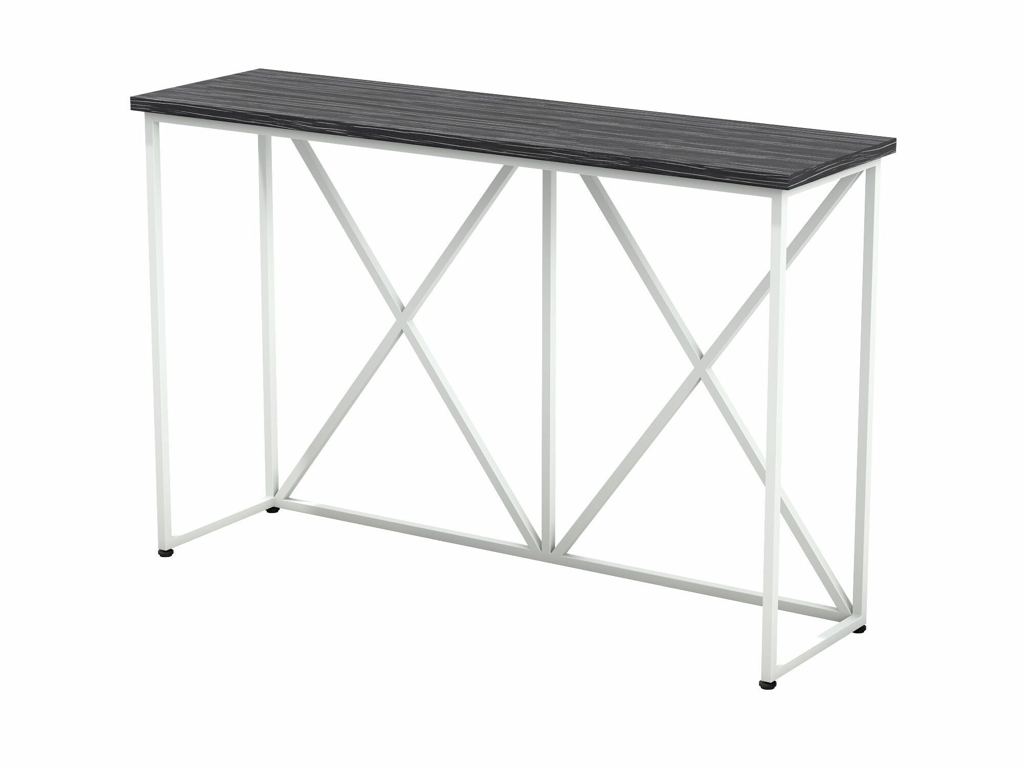 Консоль Айсберг Лофт 01 Белый/северное дерево темное