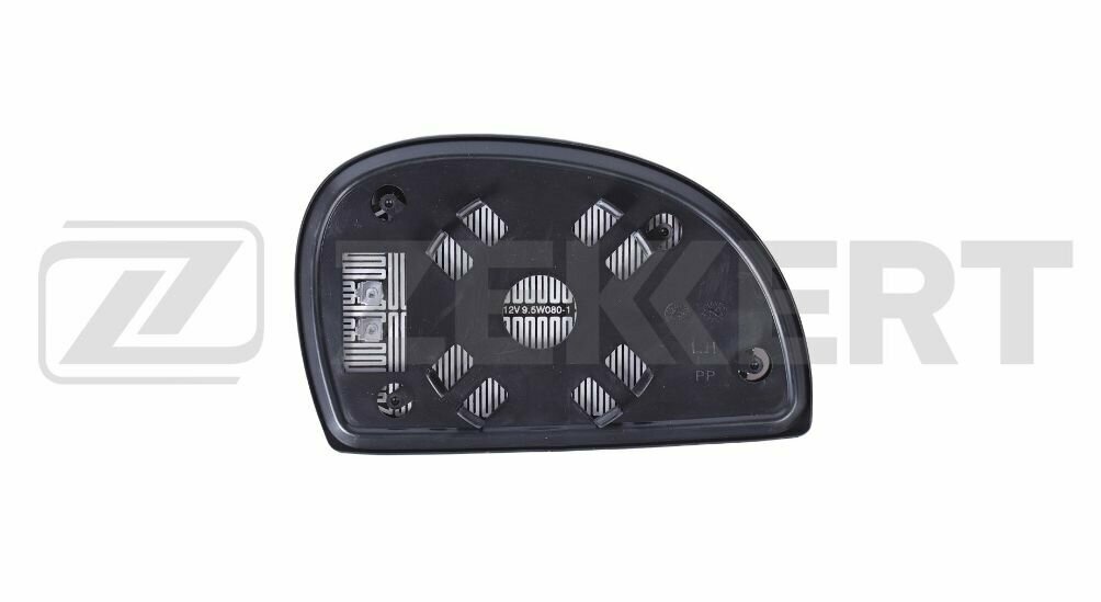 Зеркальный элемент ZEKKERT 8761125730, для Hyundai Accent II, левый, с подогревом