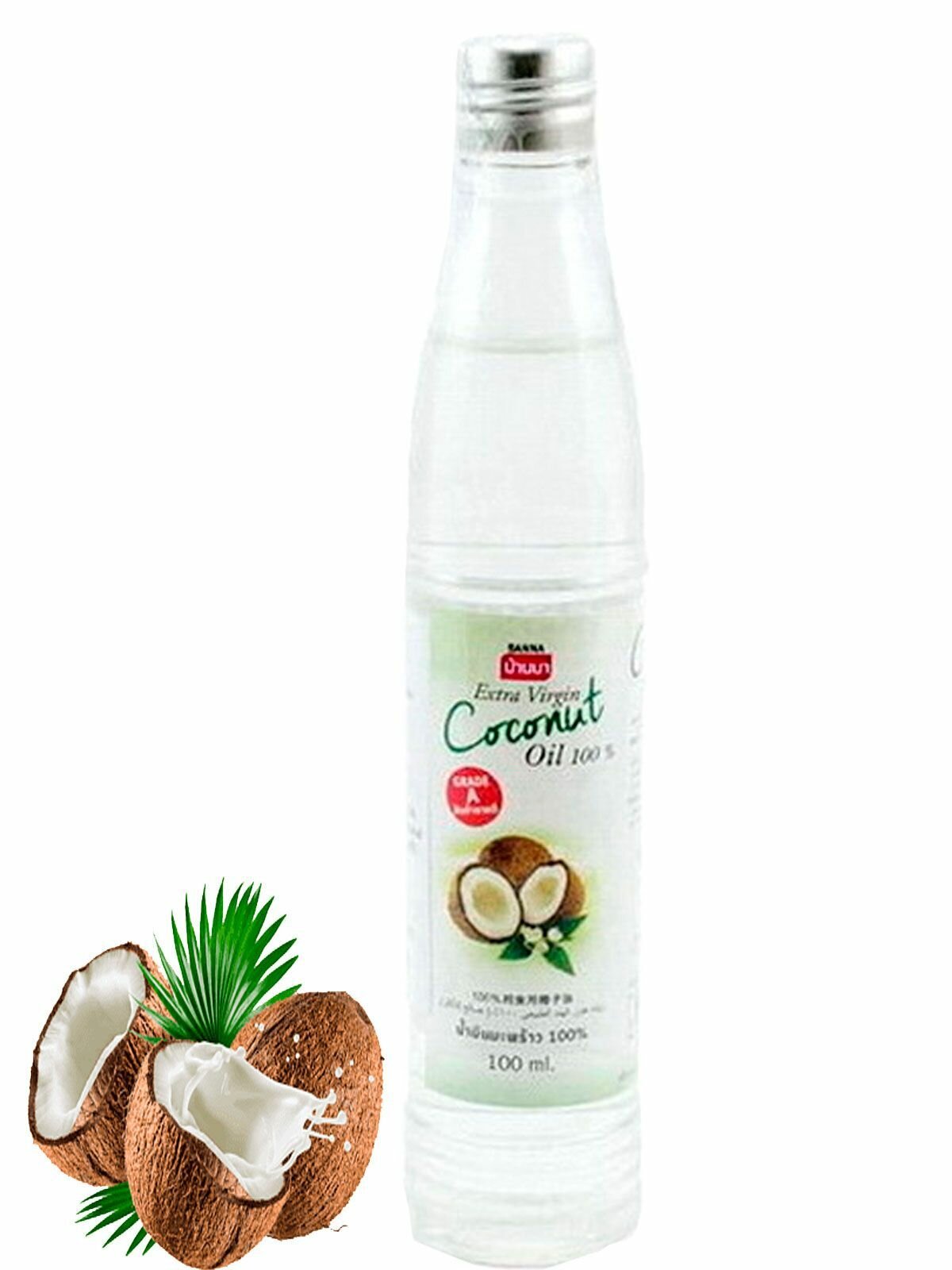 Нерафинированное кокосовое масло Banna 100 мл