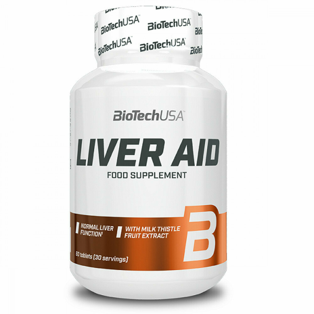 Витамины для печени BioTechUSA Liver Aid 60 таблеток