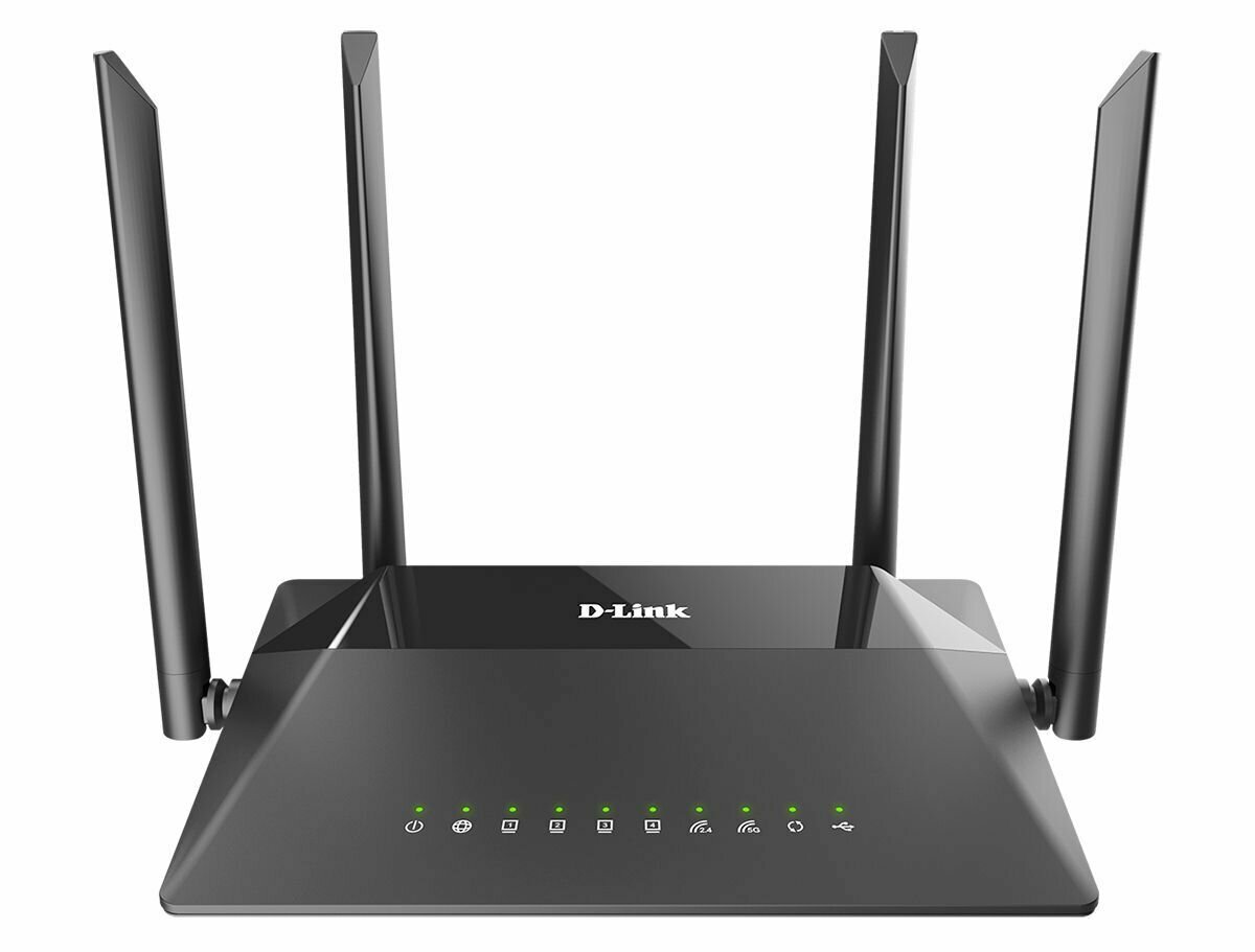 Беспроводной маршрутизатор AC1300 1000Base-T WAN, 4x1000Base-T LAN, 1хUSB (DIR-853/URU/R3A)