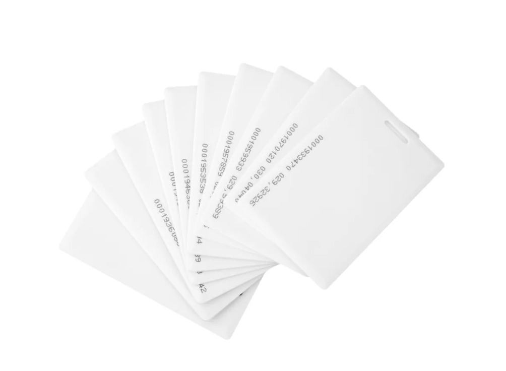 Карта толстая Em-marinе (TK4100) Сlamschell Card Proximity, НЕ перезаписываемая, (10 штук).