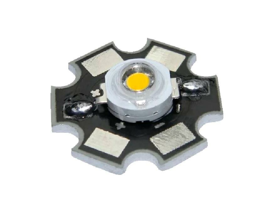 Светодиод 1Вт на плате BEELED LB2-P200W3C-H - упаковка 50шт.