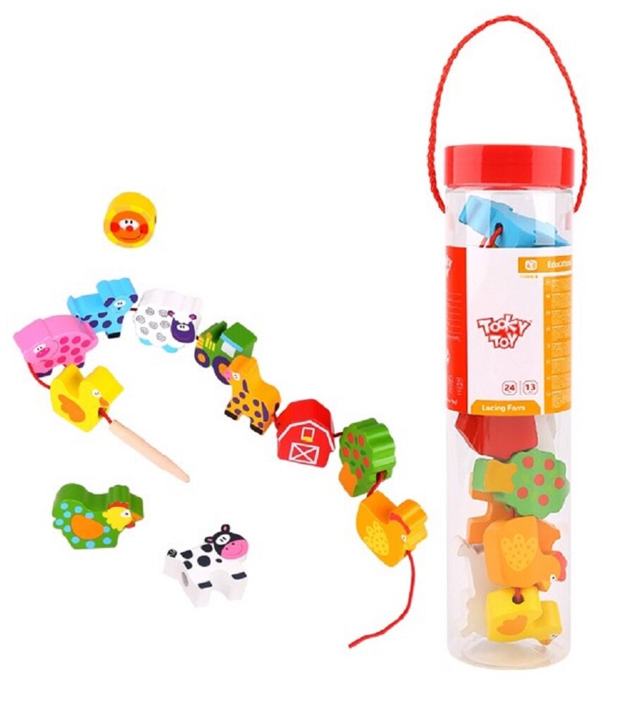Игрушка Tooky Toy шнуровка