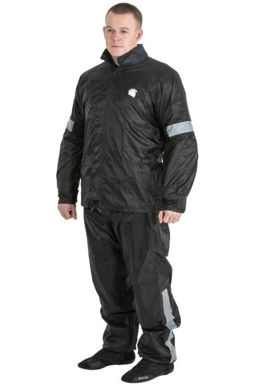 Мотодождевик комплект Hyperlook Titan Black, цвет черный, размер XXS