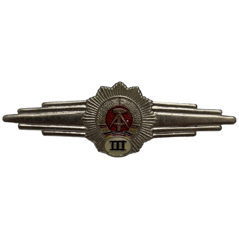 Знак классности "Народная полиция" III класс ГДР 1971-1990 гг.