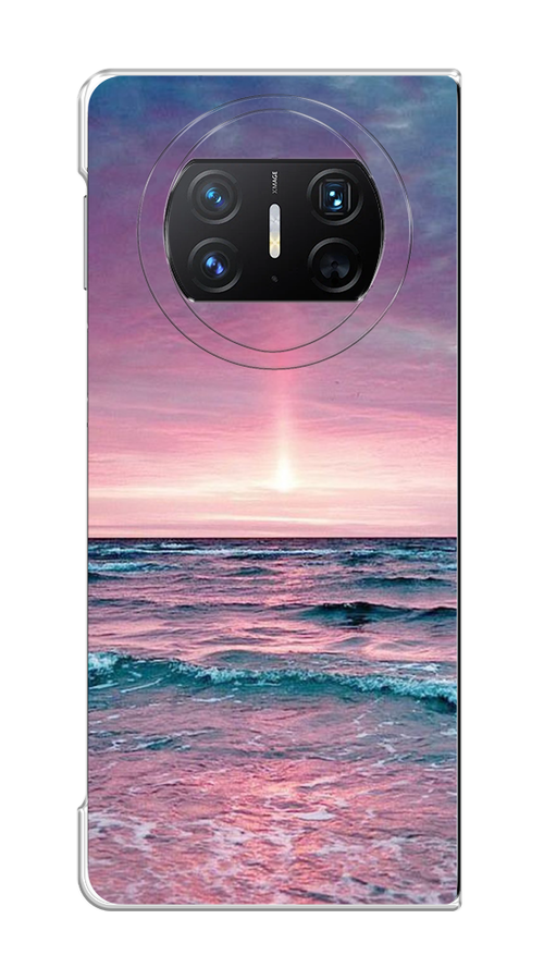 Чехол на Huawei Mate X3 / Хуавей Мейт X3 с принтом Восход 3