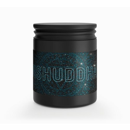 Свеча ароматическая Ucandles Chakra VISHUDHA, вишудха, 190 г