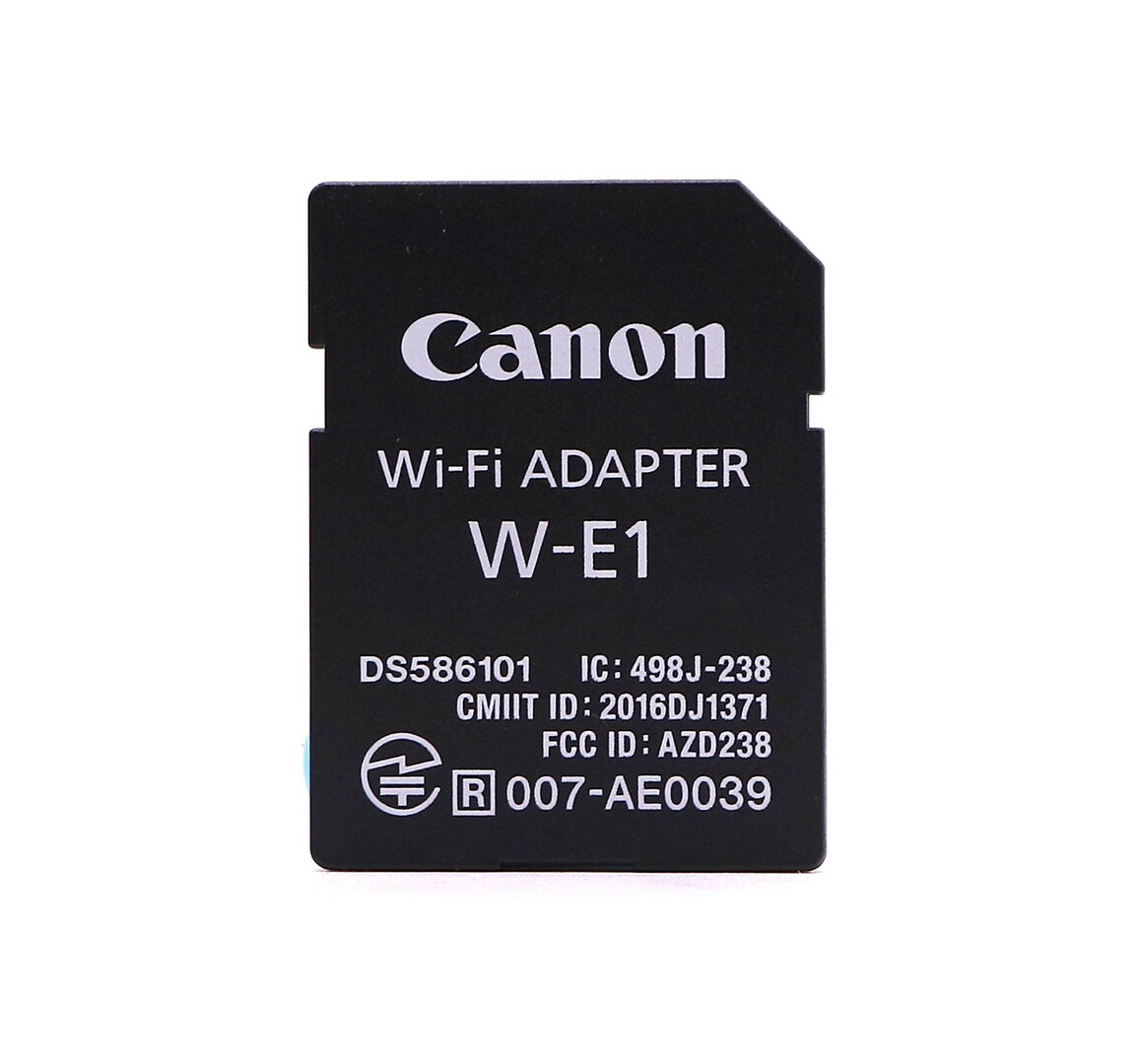 Компактный Wi-Fi адаптер Canon W-E1 для камер