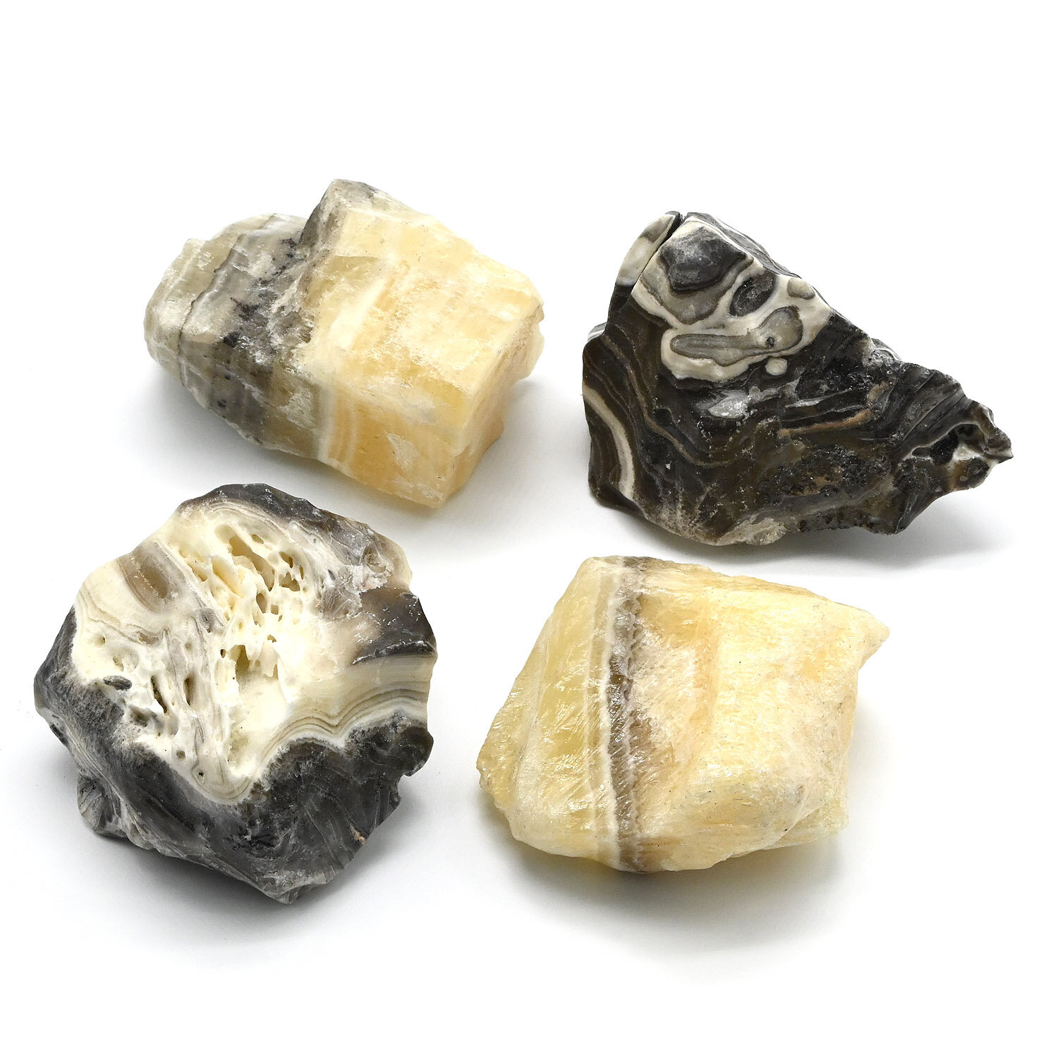 Минерал кальцит "Зебра" 55*33*31мм, 60-69г (B) .