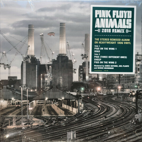 Виниловая пластинка Pink Floyd. Animals (2018 Remix) (LP). 190295600532