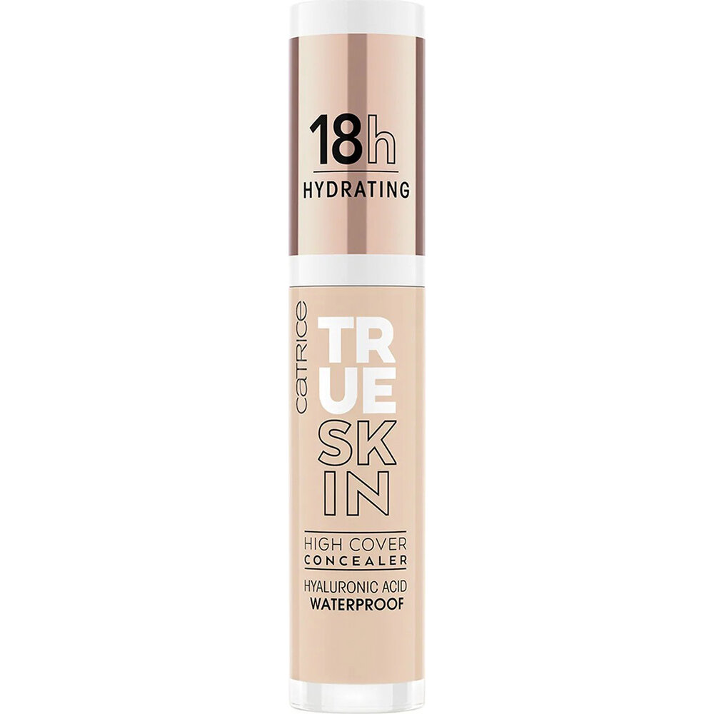 Консилер Catrice True Skin High Cover, оттенок: 010 Cool Cashmere светло-бежевый, 4.5мл