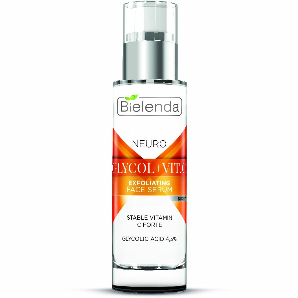 BIELENDA Омолаживающая сыворотка для лица Neuro Glicol + Vit.C Exfoliating Serum