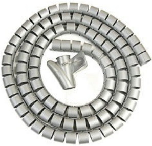 Кабельный организатор Cabeus PCB-25 пластиковый спиральный, д.25 мм (2 м) и инструмент ST-25
