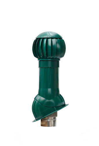 Комплект RRTV D160 для фальцевой и битумной кровли пластик Green ERA STREETLINE