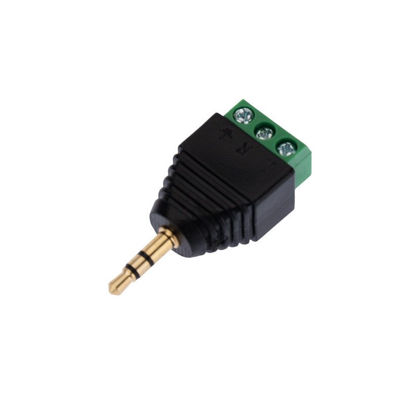 Штекер стерео 3,5 мм Rexant 14-0440 с клеммой колодкой под винт