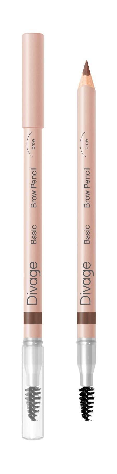 DIVAGE Карандаш для бровей Basic, 1 г, 02