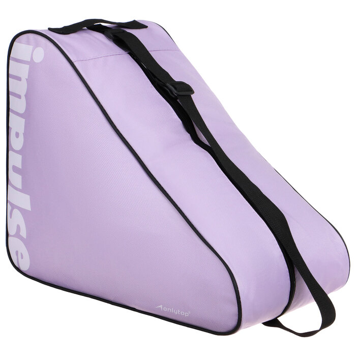 Сумка для коньков и роликов Impulse ONLYTOP, 40х32х20 см, цвет сиреневый, 9929502