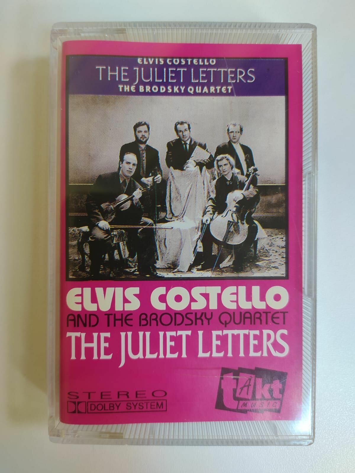 Аудиокассета MC Elvis Costello And The Brodsky Quartet - The Juliet Letters (Польша 1993г.) (Bootleg)
