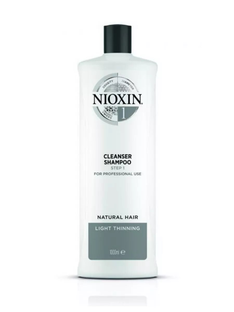 Nioxin System 01 Cleanser Shampoo Очищающий шампунь (Система 1) 1000 мл