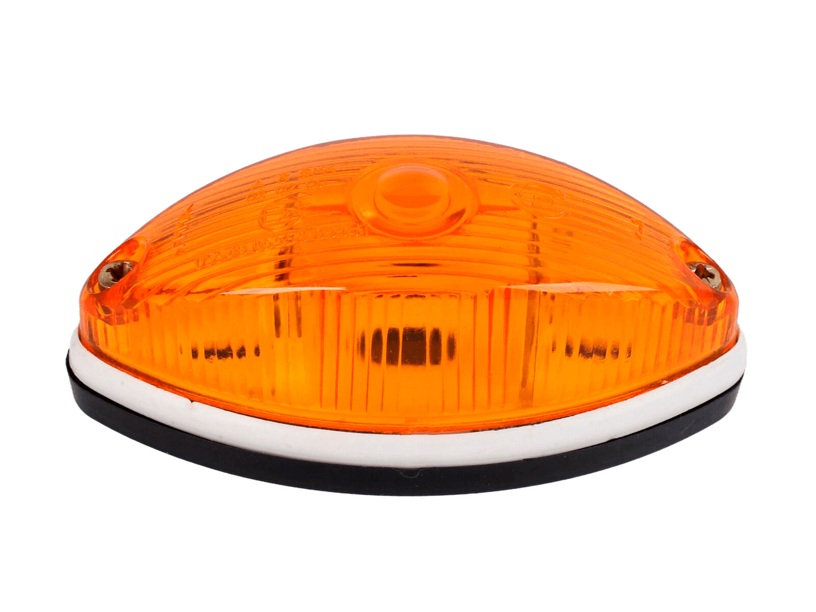 Фонарь контурный оранжевый без лампы евросвет ГФ-2 О-04